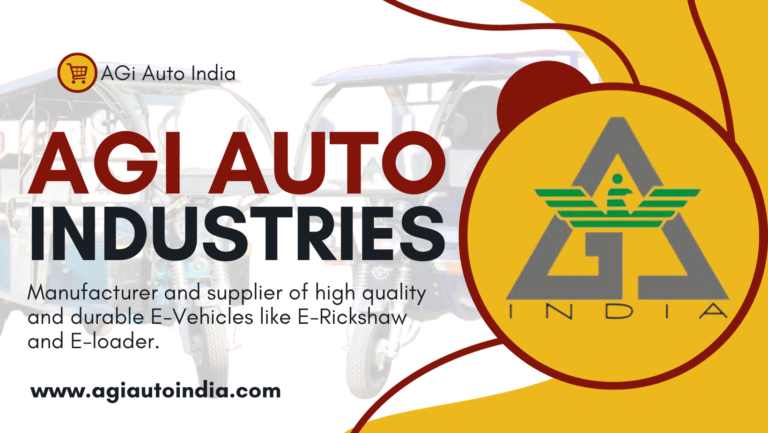 Home - AGI AUTO INDUSTRIES, Battery Operate Electric E-Rickshaw ...